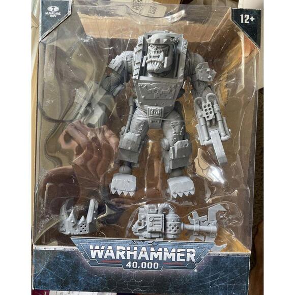 Toys | Warhammer 4000 Mcfarlane Toys Ork Mega Nob Action Figure | Poshmark